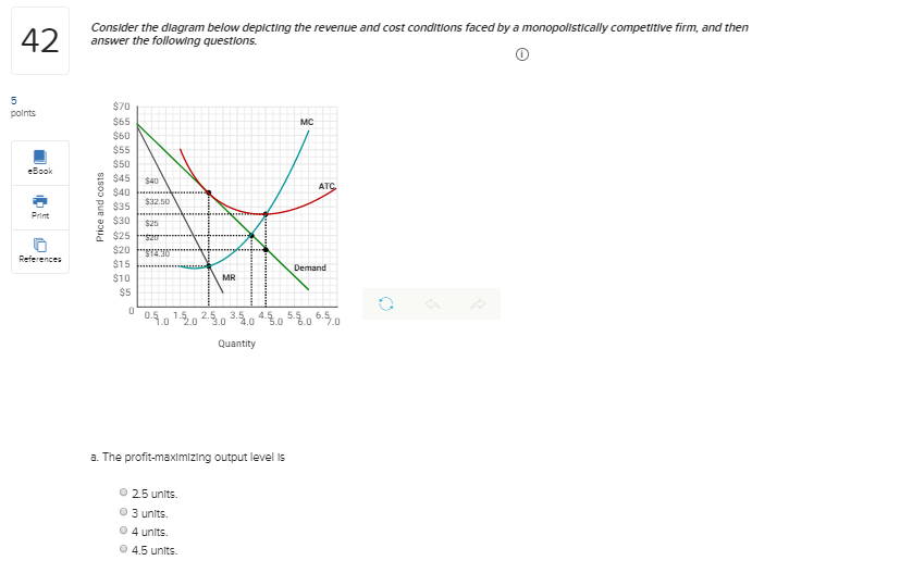 Solved Consider the diagram below depicting the revenue and | Chegg.com