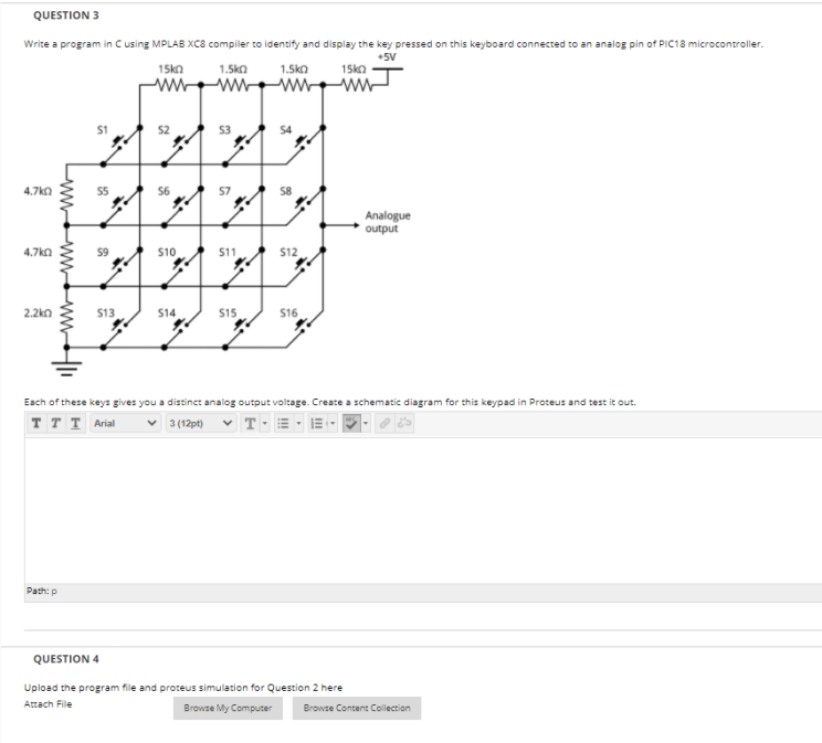 Solved QUESTION 3 Write a program in Cusing MPLAB XC3 | Chegg.com Solved QUESTION 3 Write a program in Cusing MPLAB XC3 | Chegg.com