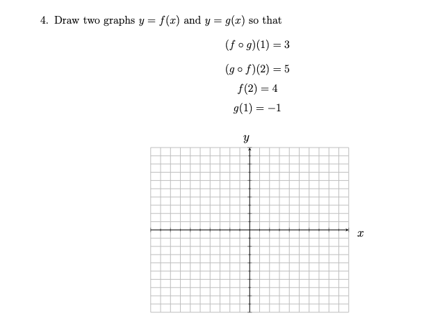 Solved 5. Give four non-trivial functions f(x), g(x), h(2) | Chegg.com