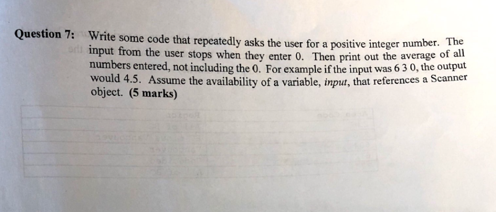 Solved Question 6 Write A Code Segment That Would Display 3128