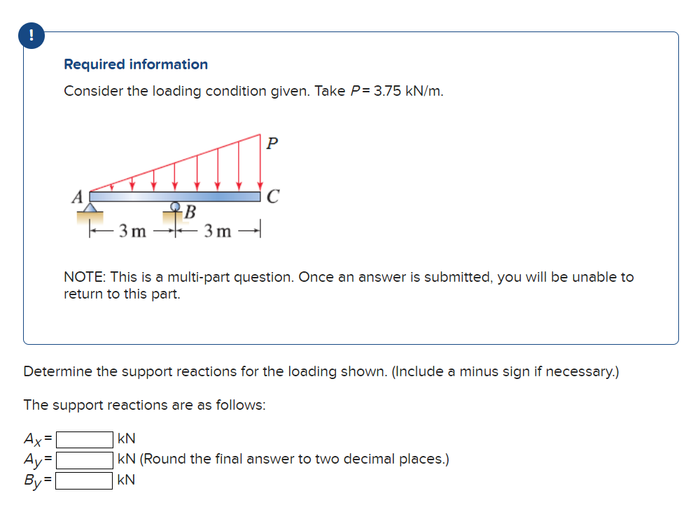 Solved Required information Consider the loading condition | Chegg.com