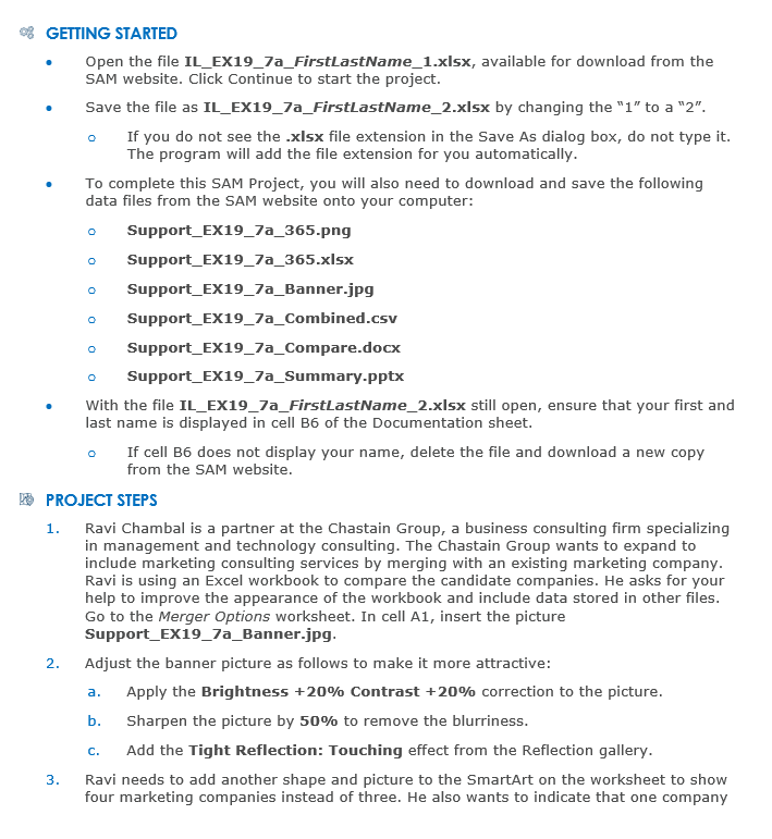 Solved G GETTING STARTED- ﻿Open the file | Chegg.com