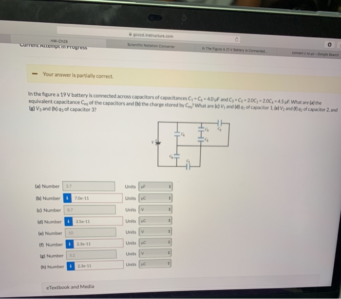 Solved gcccd.instructure.com HW-Ch25 rrent Hitemptin | Chegg.com