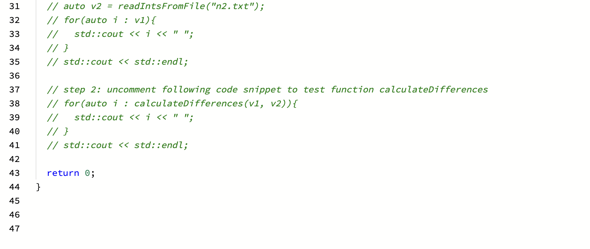 Solved 1. File Operations Design a function readIntsFromFile | Chegg.com