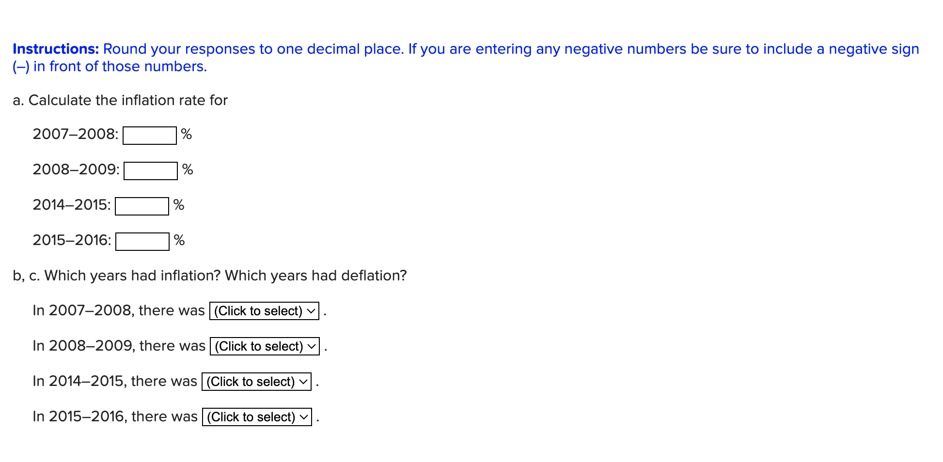Solved Using the Consumer Price Index (CPI) detailed in the | Chegg.com