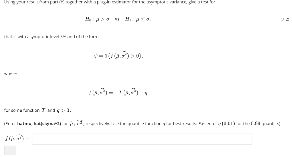 Solved Given n i.id. samples X1, .. . , Xn ~ N (μ, σ2) with | Chegg.com