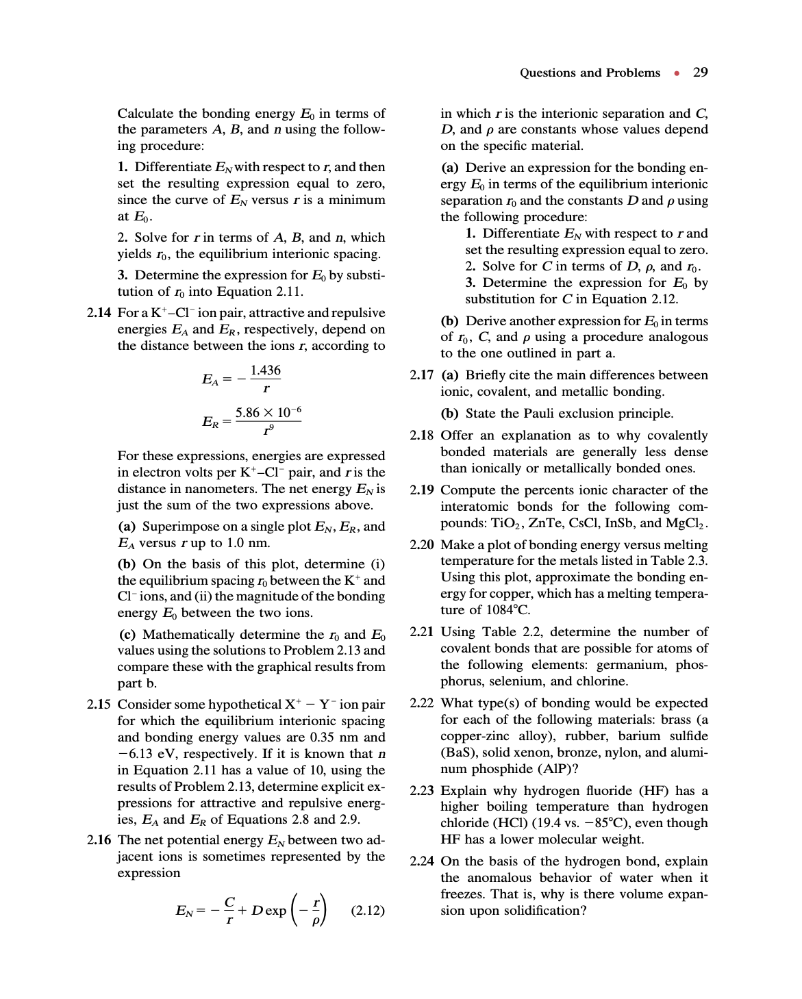 These questions are from the Fundamentals of | Chegg.com