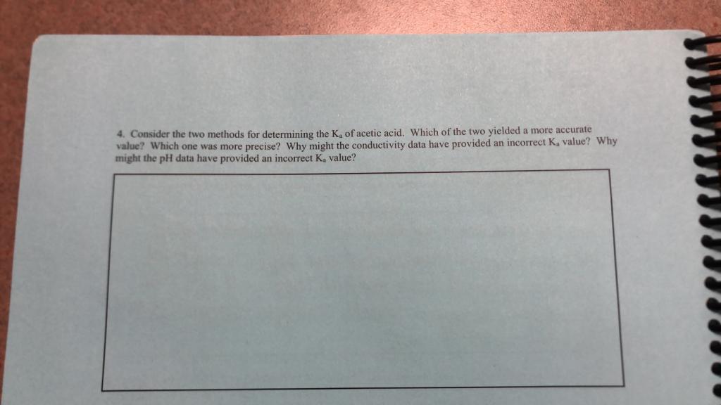 Solved 5. Build an ICE table for the acid dissociation of | Chegg.com