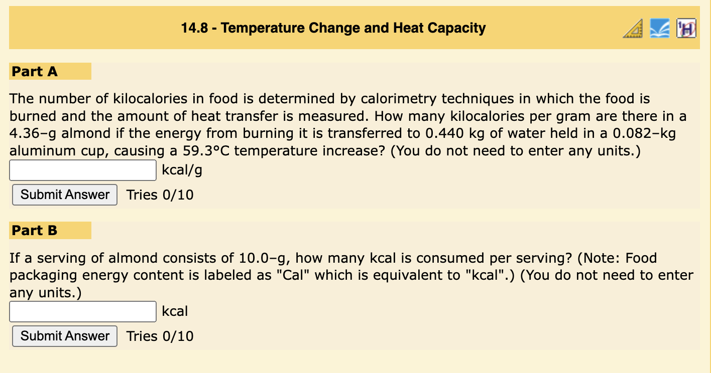 Solved The number of kilocalories in food is determined by | Chegg.com