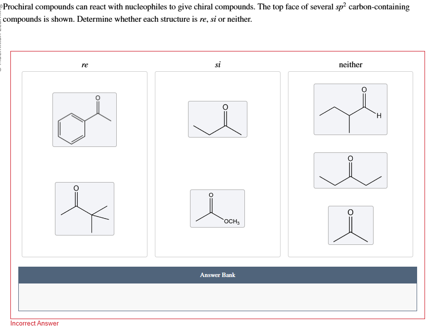 Solved Prochiral compounds can react with nucleophiles to | Chegg.com