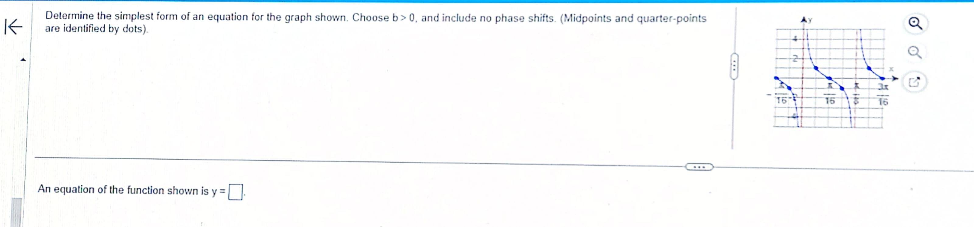Solved Determine the simplest form of an equation for the | Chegg.com
