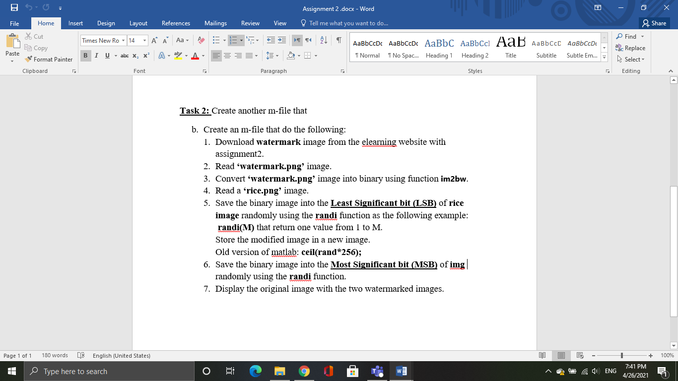 Solved 30 Assignment 2 Docx Word X File Home Insert Design