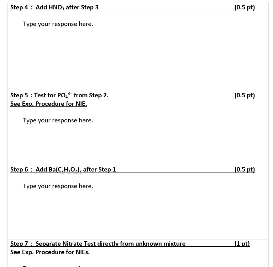 Solved Hi, for the following lab report I have completed the | Chegg.com