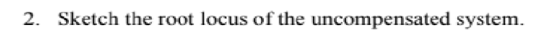 Solved A unity negative feedback system has uncompensated | Chegg.com