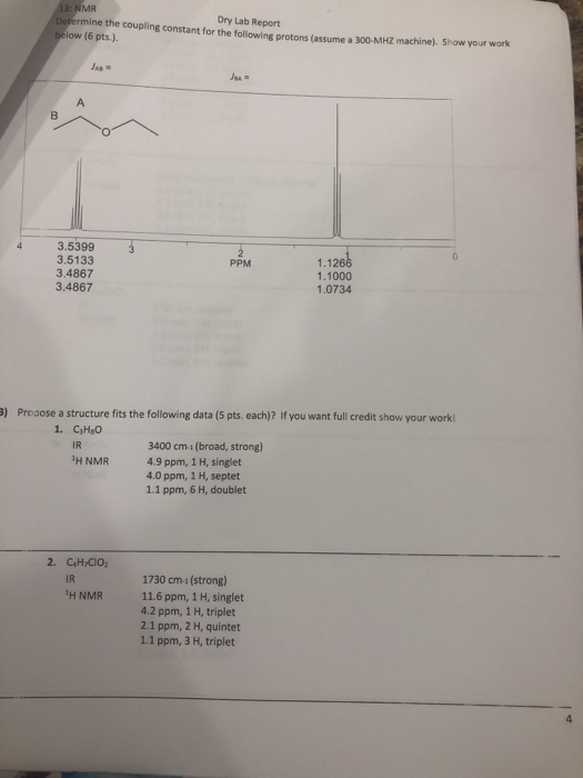 Solved Organic Analysis CHM 3024: Organic II is foaming | Chegg.com