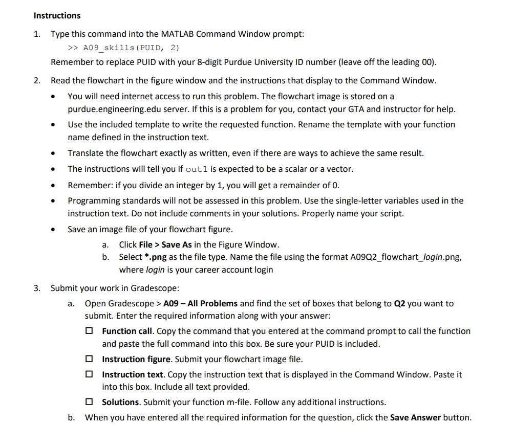 Instructions 1. Type this command into the MATLAB | Chegg.com