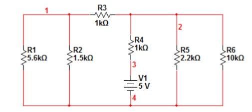 Solved Find currents of r1,r2,r3,r4,r5 | Chegg.com