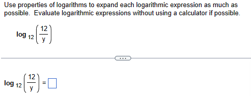 Solved Use properties of logarithms to expand each | Chegg.com