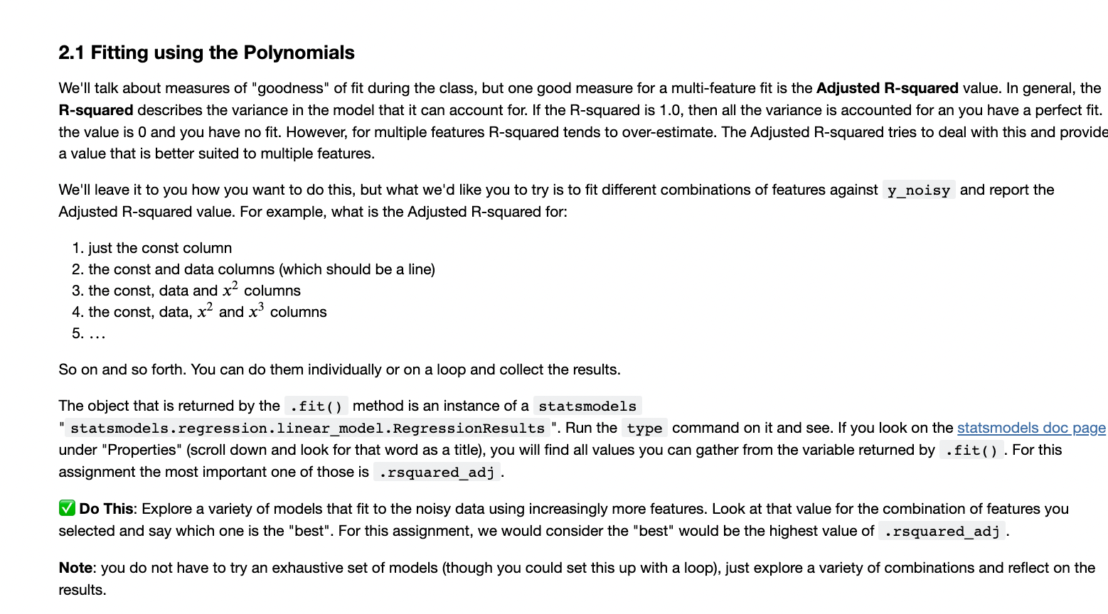 Solved Our Imports Make sure to execute this cell!1.1 Let's | Chegg.com