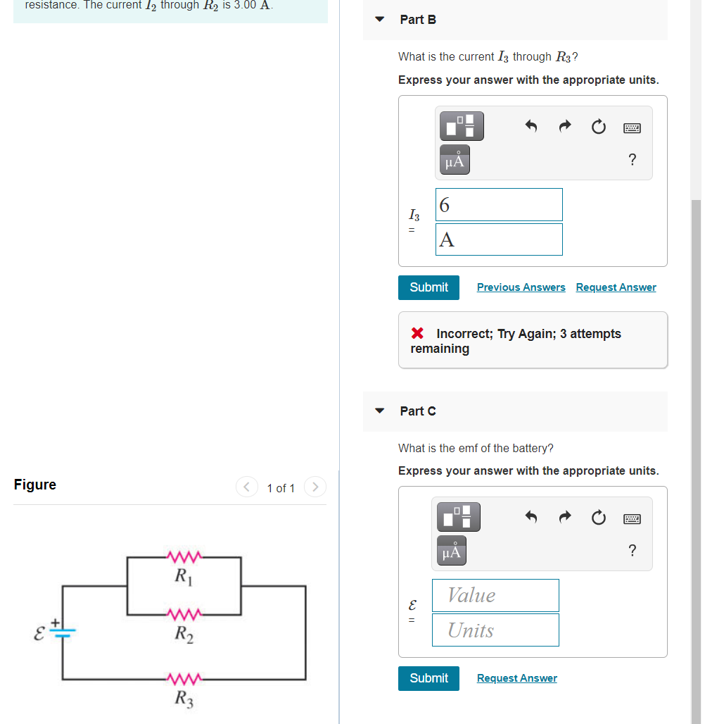Solved In (Figure 1), R1R1R_1 = 5.00 ΩΩ, R2R2R_2 = 8.00 ΩΩ, | Chegg.com