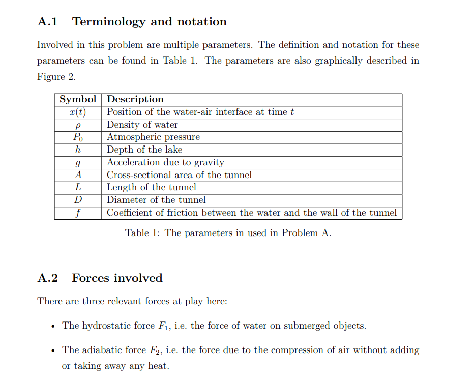 A.1 Terminology and notation Involved in this problem | Chegg.com