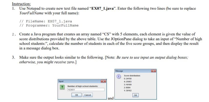 Solved Instruction 1 Use Notepad To Create New Text File Chegg