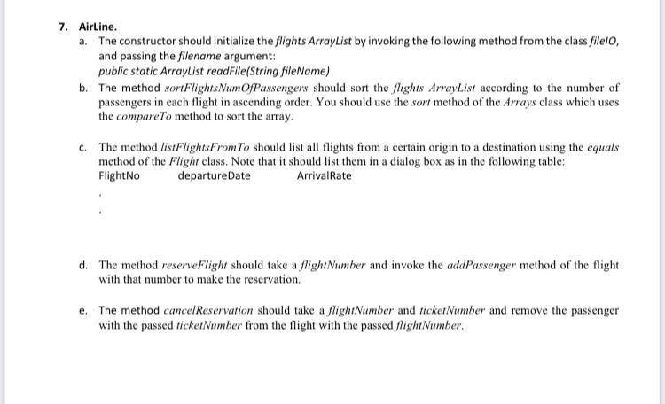 Solved Write a JAVA program to build an appropriate | Chegg.com