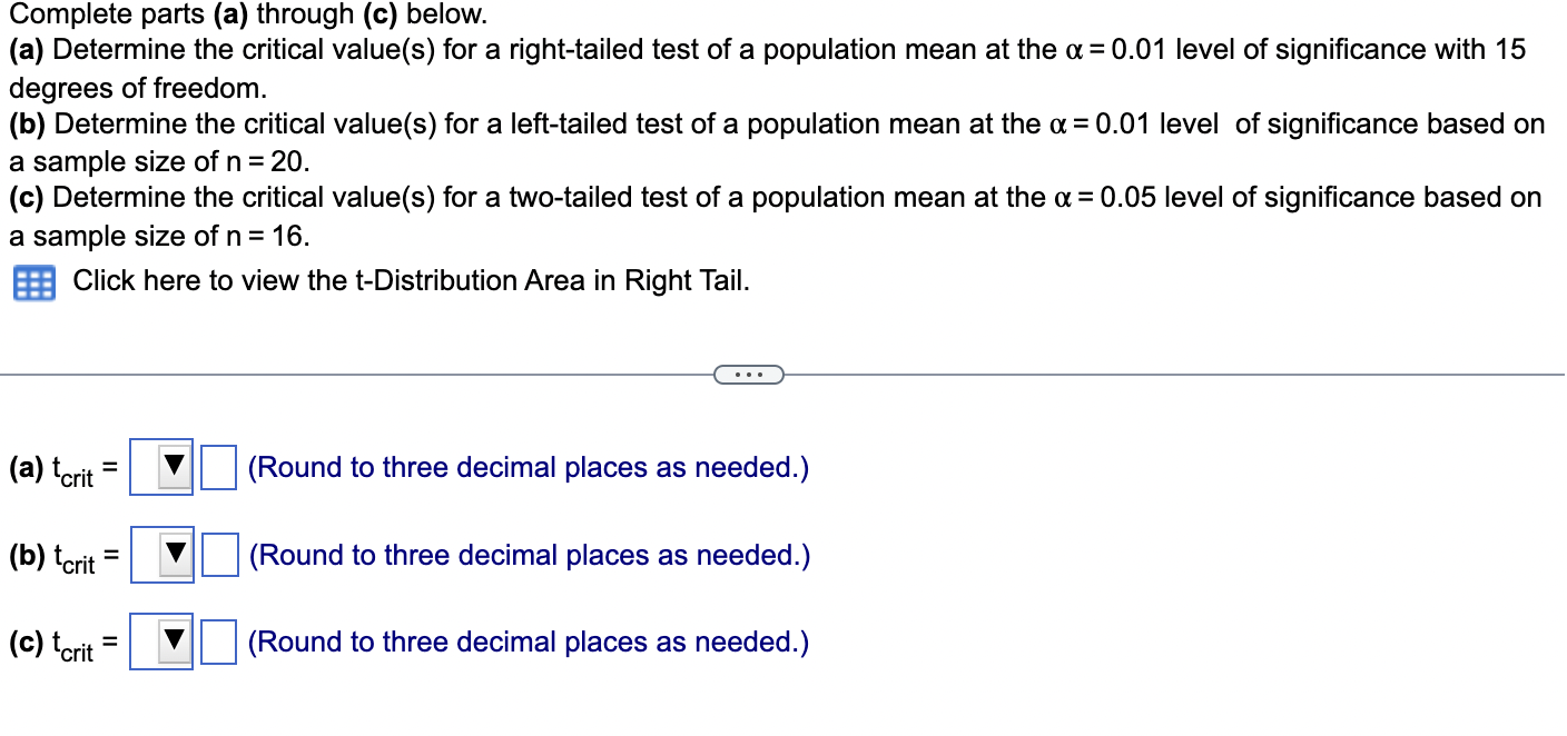 Solved Complete parts (a) through (c) below. (a) Determine | Chegg.com
