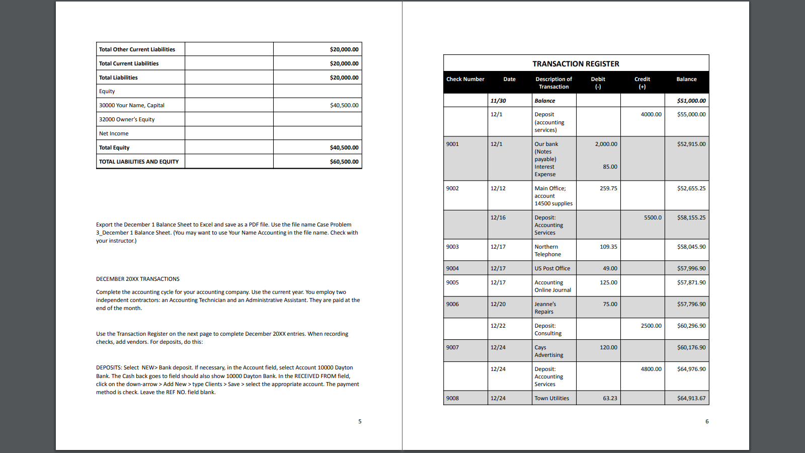 CHART OF ACCOUNTS AND BEGINNING BALANCES Set up the | Chegg.com