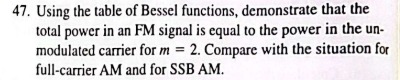 Solved 47. ﻿Using the table of Bessel functions, demonstrate | Chegg.com