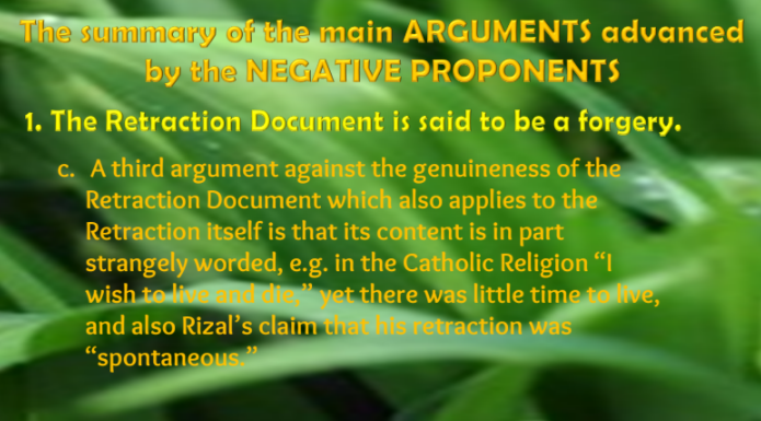 Solved The summary of the main ARGUMENTS advanced by the | Chegg.com