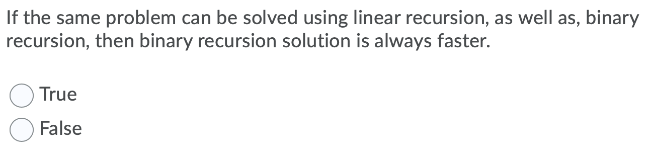 Solved If the same problem can be solved using linear | Chegg.com