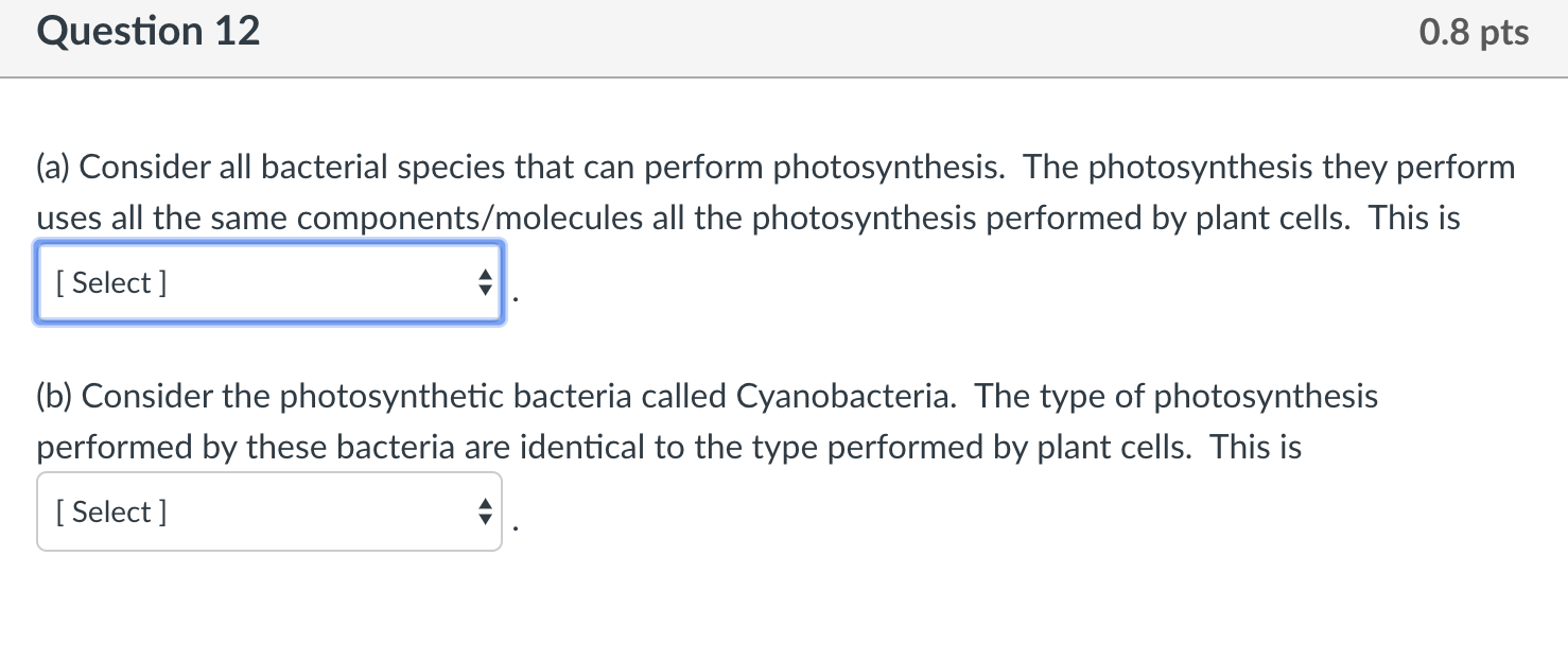 Solved Select answers are either TRUE or FALSE for both of | Chegg.com