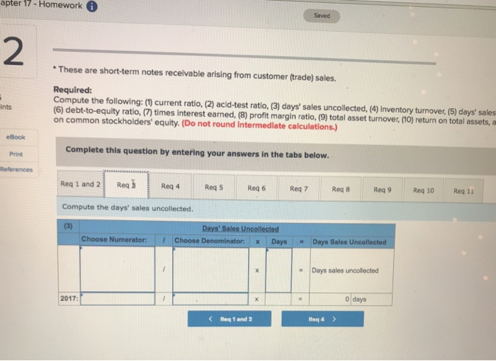 Solved Chapter 17-Homework Help 2 Problem 17-4A Calculation | Chegg.com