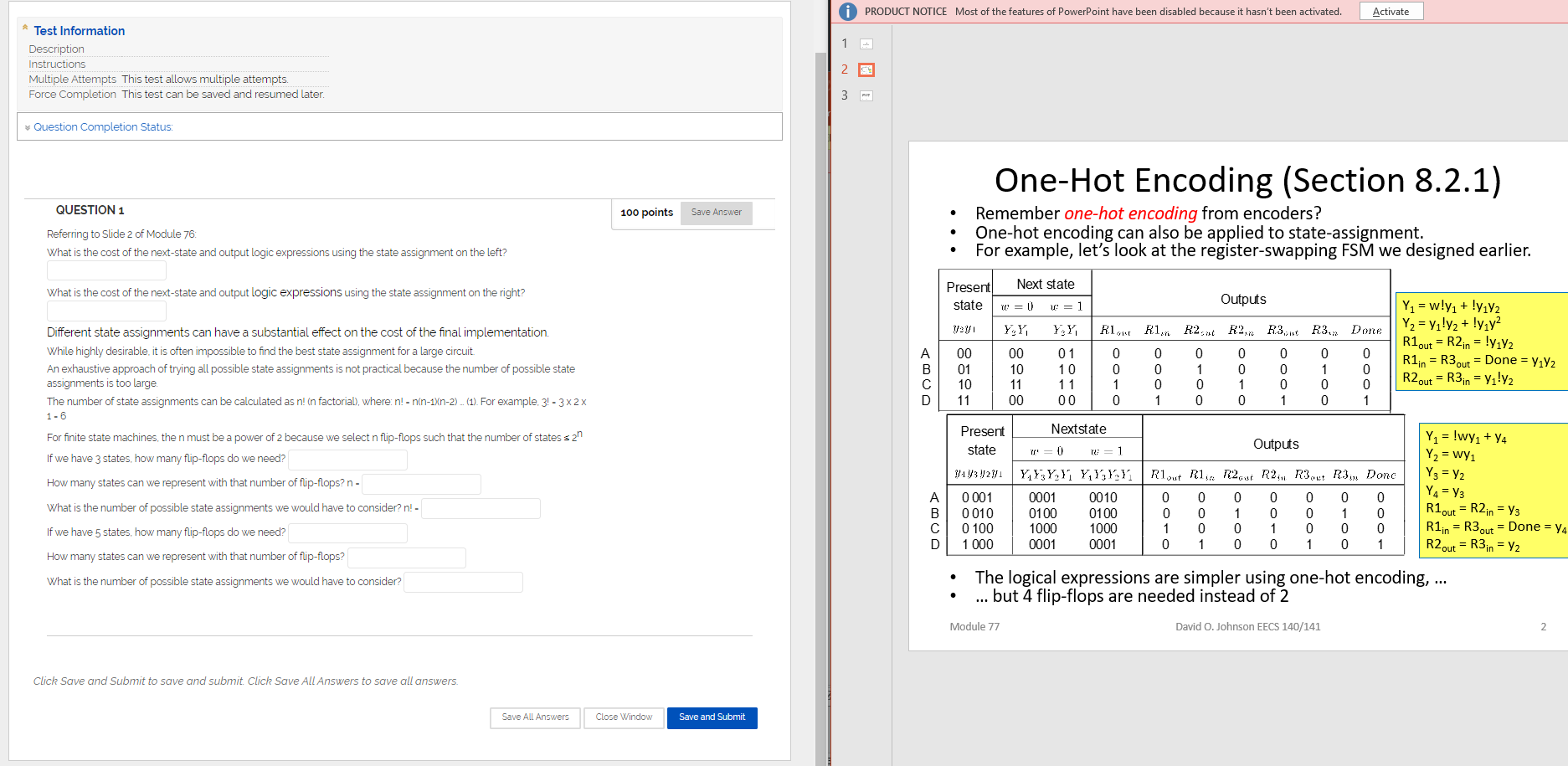 i PRODUCT NOTICE Most of the features of PowerPoint | Chegg.com