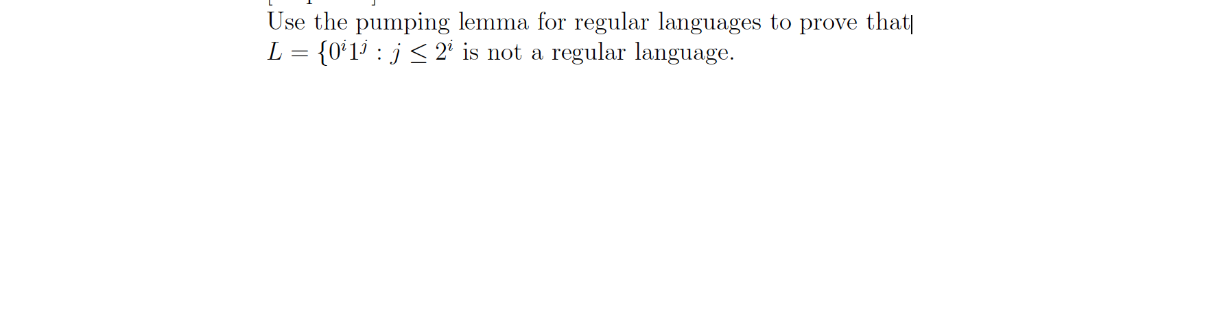 Solved Use the pumping lemma for regular languages to prove | Chegg.com