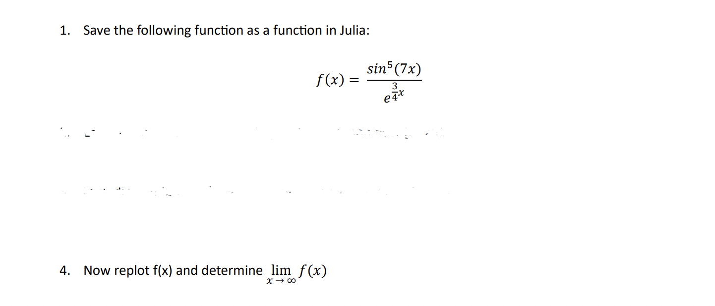Solved 1. Save the following function as a function in | Chegg.com