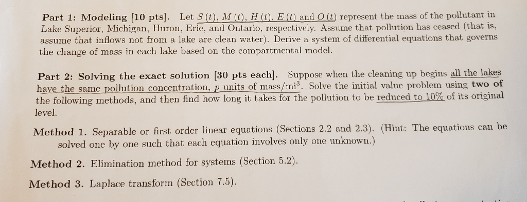 Solved A "simple" mathematical model that can be used to | Chegg.com