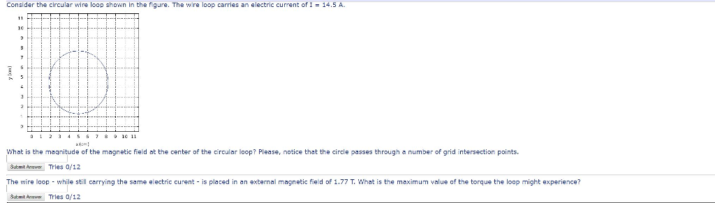 Solved Consider the circular wire loop shown in the figure. | Chegg.com