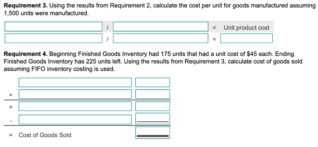 Solved Requirement 3. Using the results from Requirement | Chegg.com