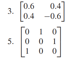 Solved In Exercises 1-8, determine whether the given matrix | Chegg.com