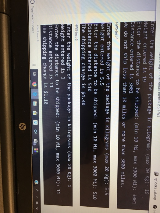 Solved The Fast Freight Shipping company charges the | Chegg.com