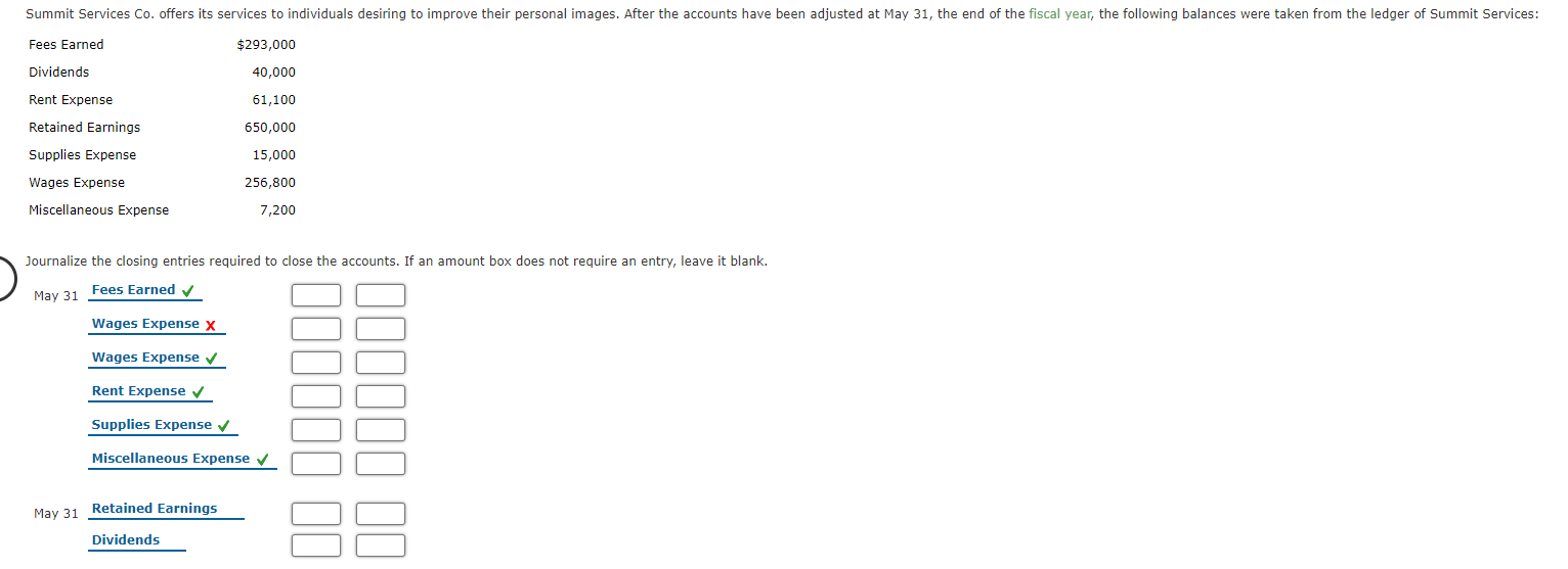 Solved Summit Services Co. offers its services to | Chegg.com