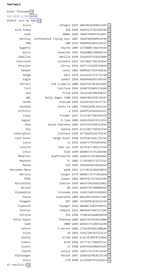Solved In java. Ask the user for a filename. Display the | Chegg.com
