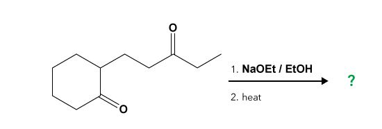 Solved 1. NaOCH2CHa H3O heat HO OH 1. NaOEt EtOH 2 2. heat | Chegg.com