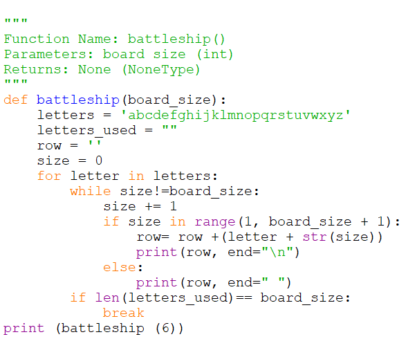 Solved For this code I am trying to create a grid that looks | Chegg.com