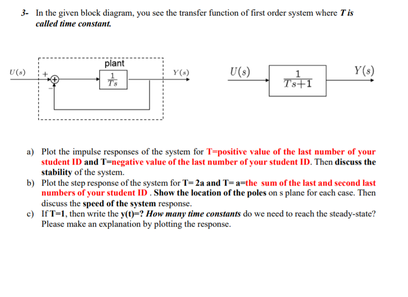 Solved 3- In the given block diagram, you see the transfer | Chegg.com