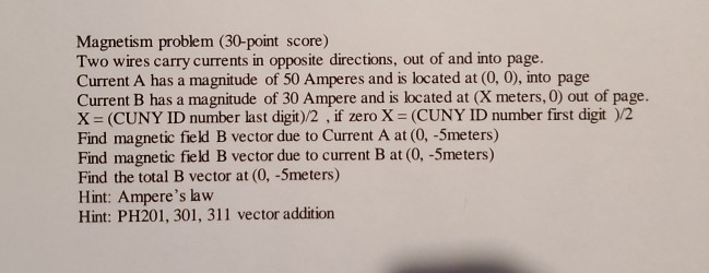 Solved PLEASE HELP I WILL RATE X=(CUNY ID number last | Chegg.com