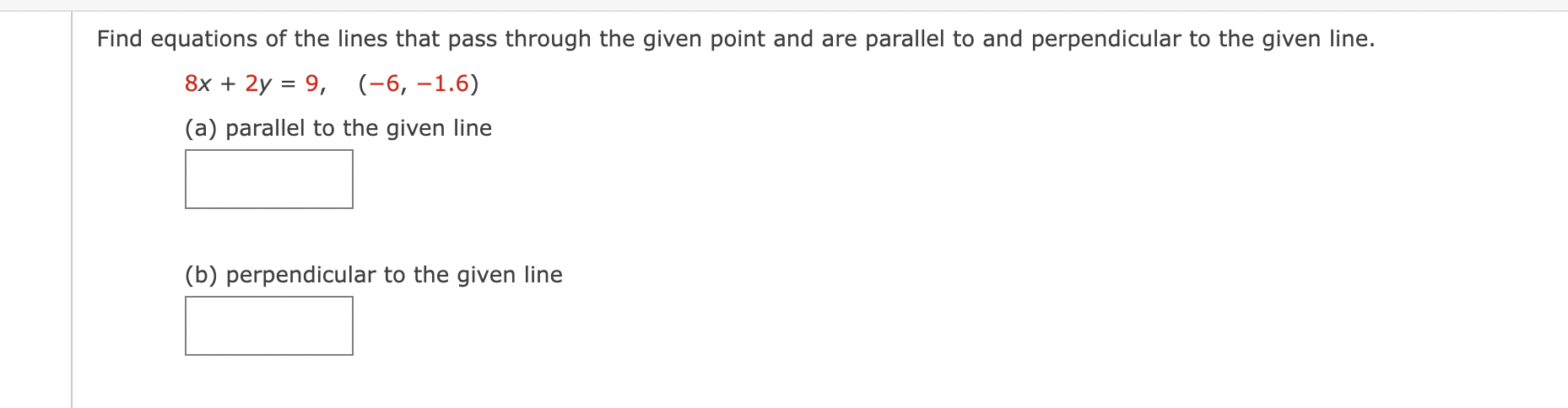 Solved Find equations of the lines that pass through the | Chegg.com