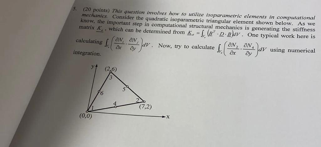 5. (20 points) This question involves how to utilize | Chegg.com